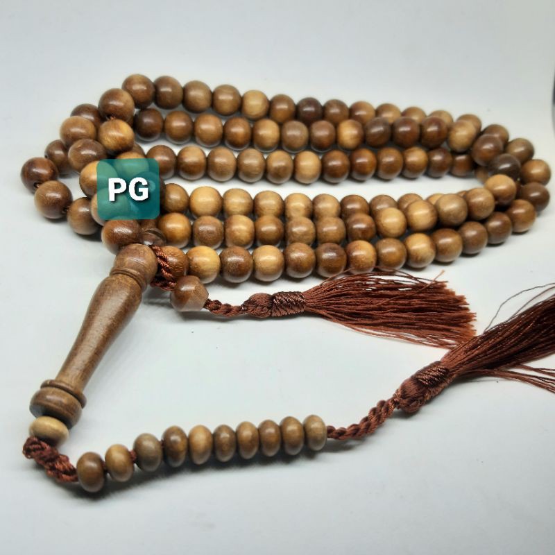 Jual Tasbih Kayu Setigi 8mm 99Butir Original | Shopee Indonesia