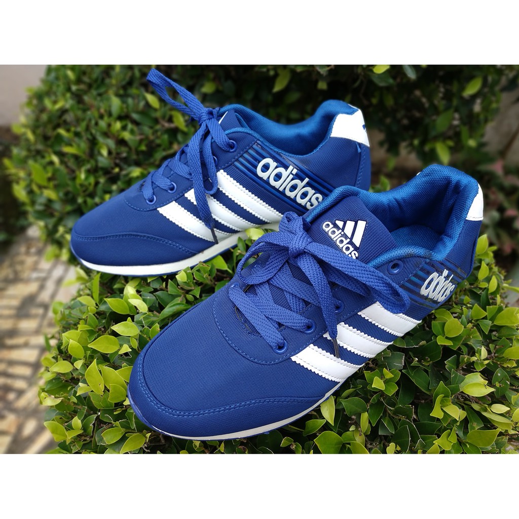 Jual Sepatu Adidas Neo City Racer Biru (sepatu casual,sekolah,new ...