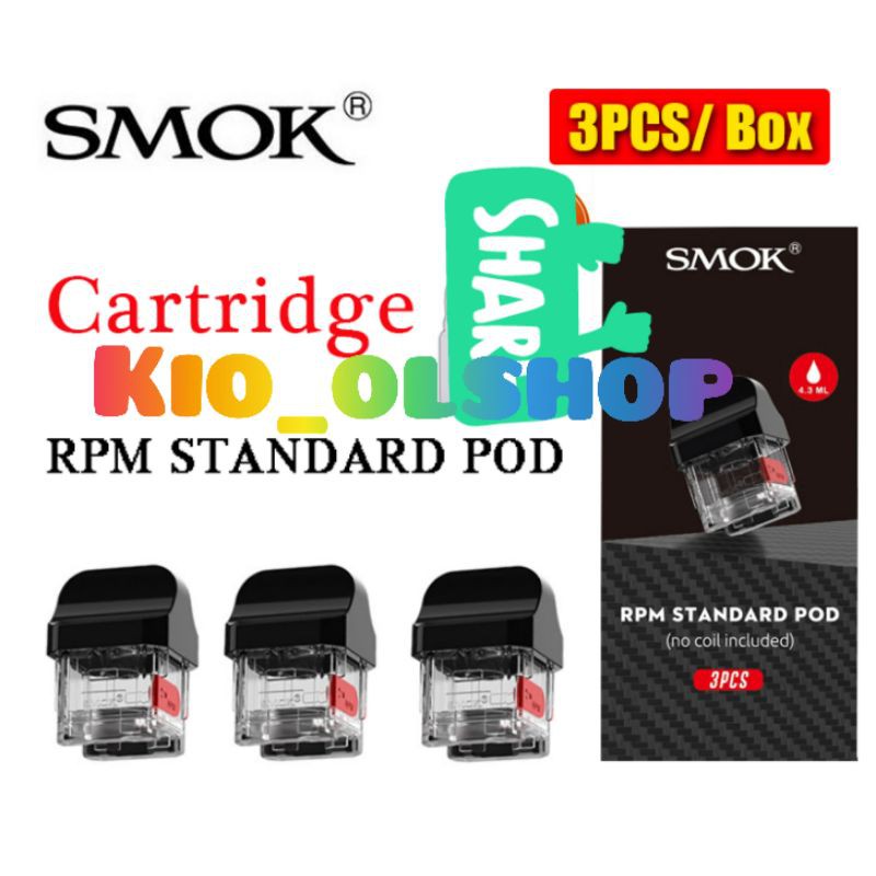 Jual CATRIDGE SMOKE RPM 40 - 4.3ml FREEBASE CATRIDGE VAPEE RPM 40 HARGA ...