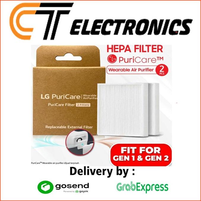 Jual HEPA Filter Masker LG Puricare Wearable Air Purifier Gen 2 Gen 1 ...