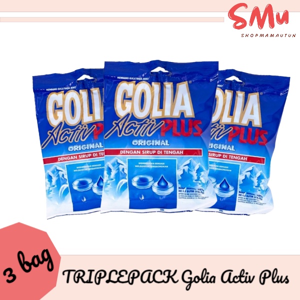Jual Permen Golia Activ Plus 3 BAG isi 42pcs 105gr | Shopee Indonesia