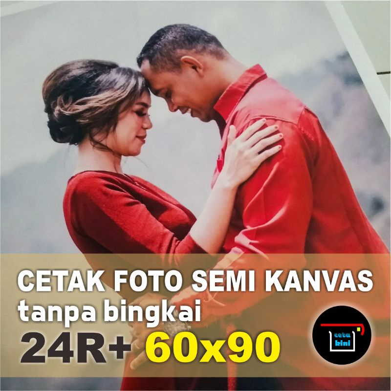 Jual Cetak Foto Photo Semi Kanvas Canvas 24R Plus Tanpa Bingkai ...