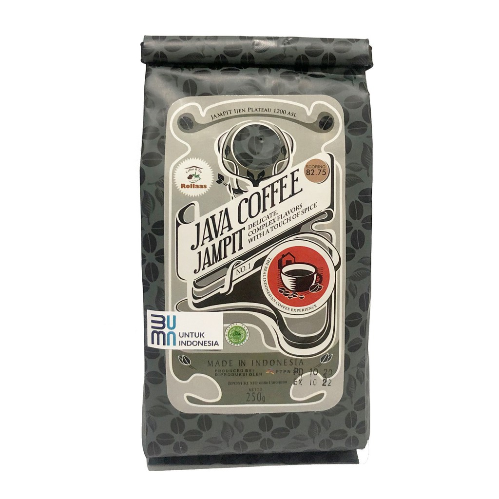 Jual Kopi Biji Arabika Jampit 250 gr - Rollaas Java Coffee Arabica | Shopee Indonesia