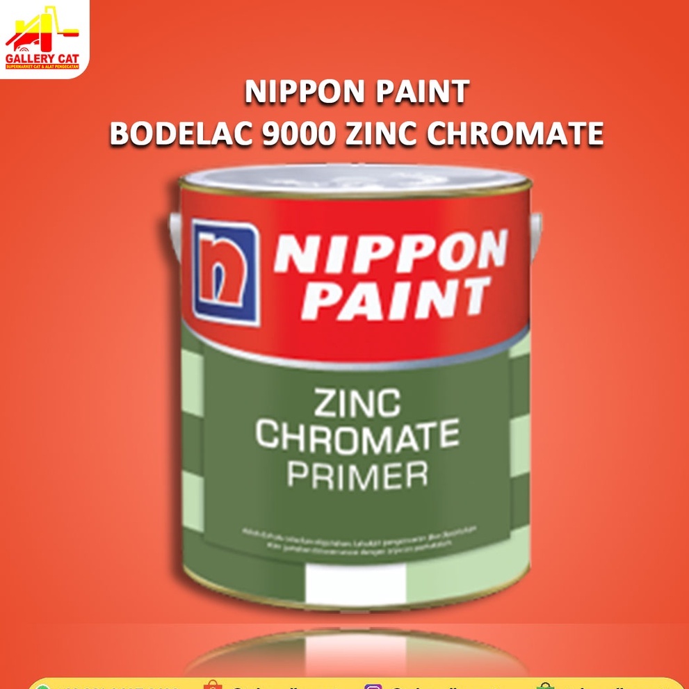 Jual TERMURAH!! CAT MENI BESI ANTI KARAT NIPPON PAINT ZINC CHROMATE ...