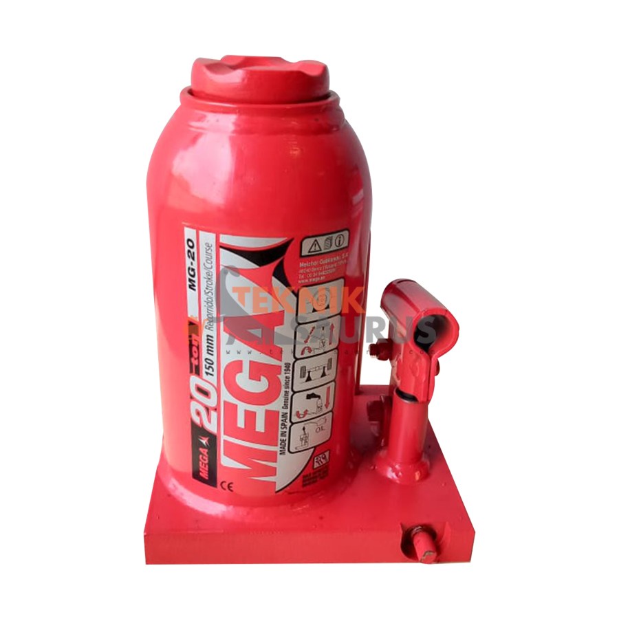 Jual Hydraulic Bottle Jack / Dongkrak Botol 20 Ton | Shopee Indonesia