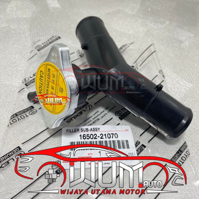 Jual PIPA BY PASS TUTUP RADIATOR FILLER WATER RADIATOR YARIS NEW VIOS ...