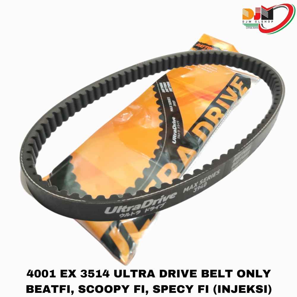 Jual VANBELT DAYTONA RACING BEAT FI SCOOPY-F1 SPECY-FI 4001 EX 3514 ...
