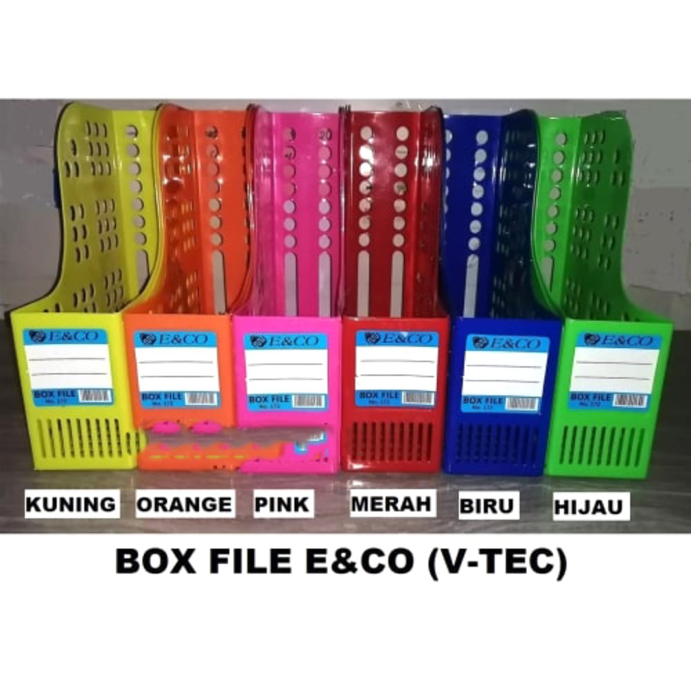 Jual box file plastik e&co V-Tec (172) | Shopee Indonesia