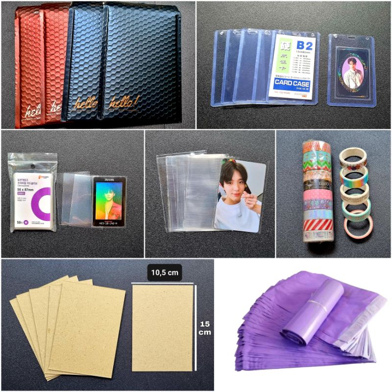 Jual Perlengkapan Bahan Packing Photocard PC - Polymailer Yellow Board ...