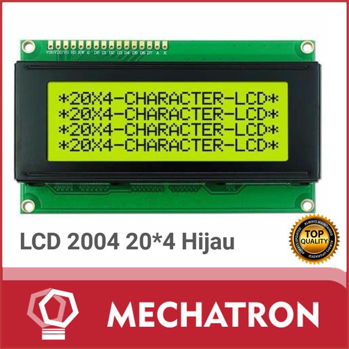 Jual Lcd | Lcd2004 20X4 Lcd 2004A Lcd 2004 Lcd Module 5V Yellow Green Backlight | Shopee Indonesia