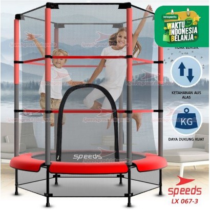 Jual Trampolin Anak Anak 55" Trampoline Speeds Mainan Olahraga 067-03 ...