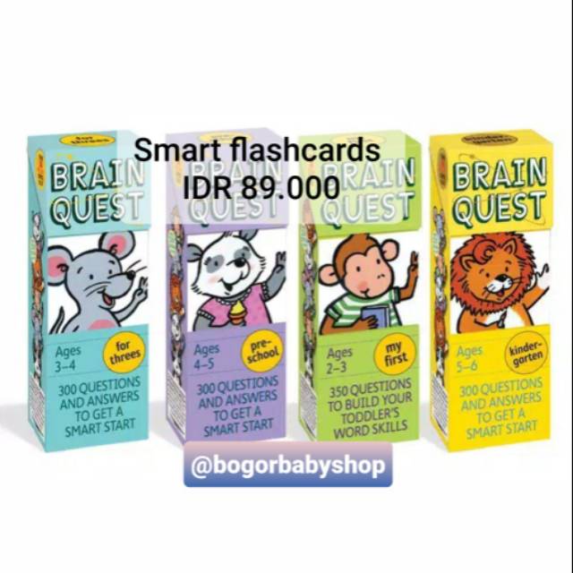 Jual Brain Quest Flash Card | Shopee Indonesia
