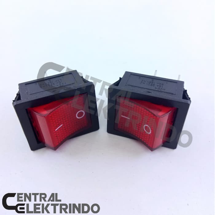 Jual Saklar On Off | Switch On Off Besar kaki 4 merah / kuning biru ...