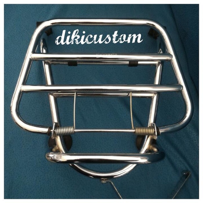 Jual Aksesoris vespa/Front rack vespa lx.lxv.s | Shopee Indonesia