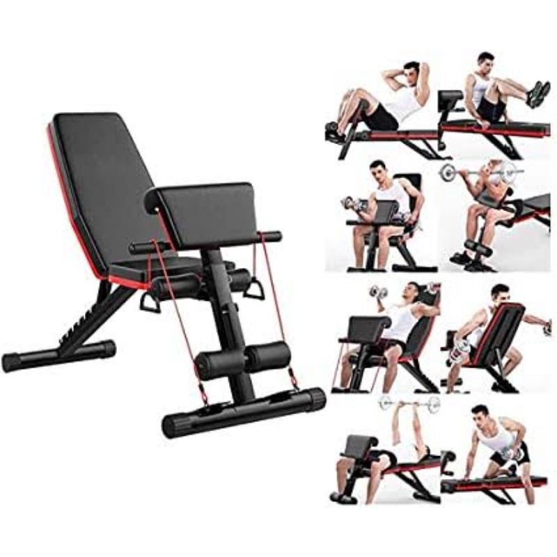 Jual SIT UP BENCH - DUMBBELL GYM SIT UP BOARD FITNESS | Shopee Indonesia