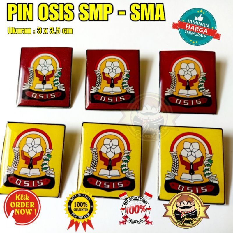 Jual Pin Sekolah OSIS SMP DAN SMA SMK | Shopee Indonesia