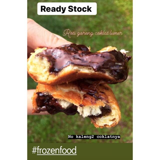 Jual Home Made Frozen Roti Goreng Lumer Coklat Premium Tanpa Pengawet ...