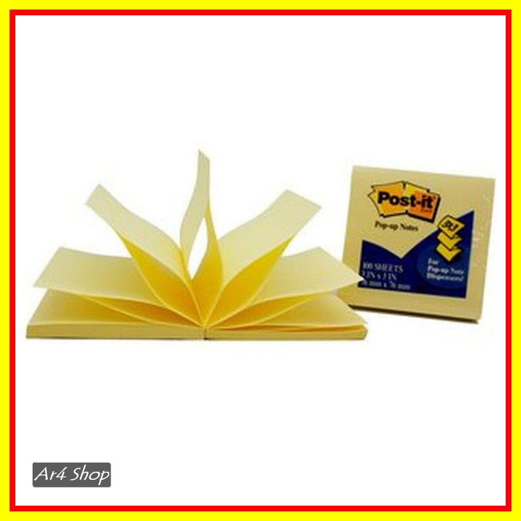 Jual Sticky Notes - Post-It - R330-Yw6Pk Pop-Up Notes Yellow 3 X 3& 34 ...
