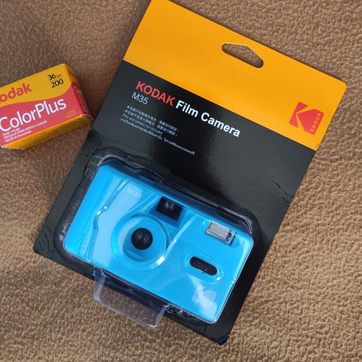 Jual Earise Kodak analog kamera M35 Film analog Camera and roll film ...