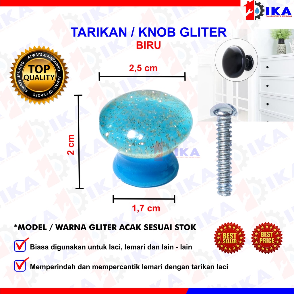 Jual Knob Knop Tarikan Pegangan Handle Laci Pintu Lemari Pelangi Bintik ...