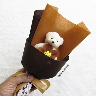Jual MINI BUKET BONEKA KECIL / BUKET BONEKA FLANEL / BUKET BONEKA ...