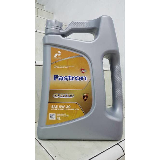 Jual Oli Asli Original Fastron Gold SAE 5W-30 API SN/CF ILSAC GF-5 ...