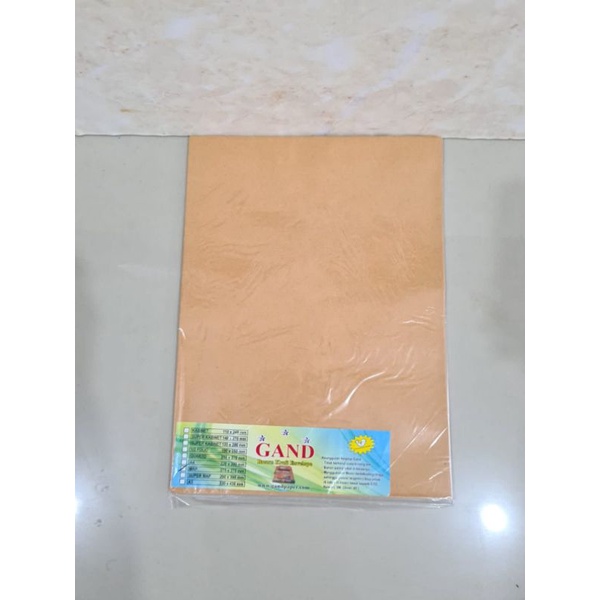 Jual Brown Kraft Envelope / Amplop Coklat ukuran Map,1/2 folio, F4 ...