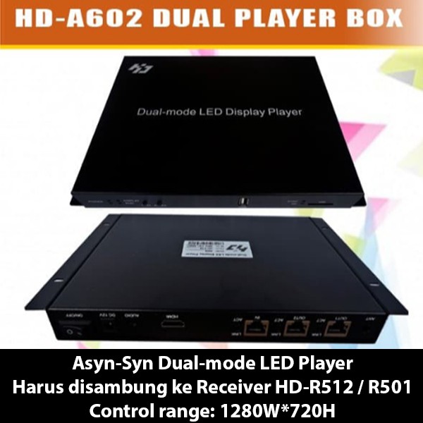 Jual HD-A602 Full Color Videotron Syn-Asyn dual-mode HD player | Shopee Indonesia