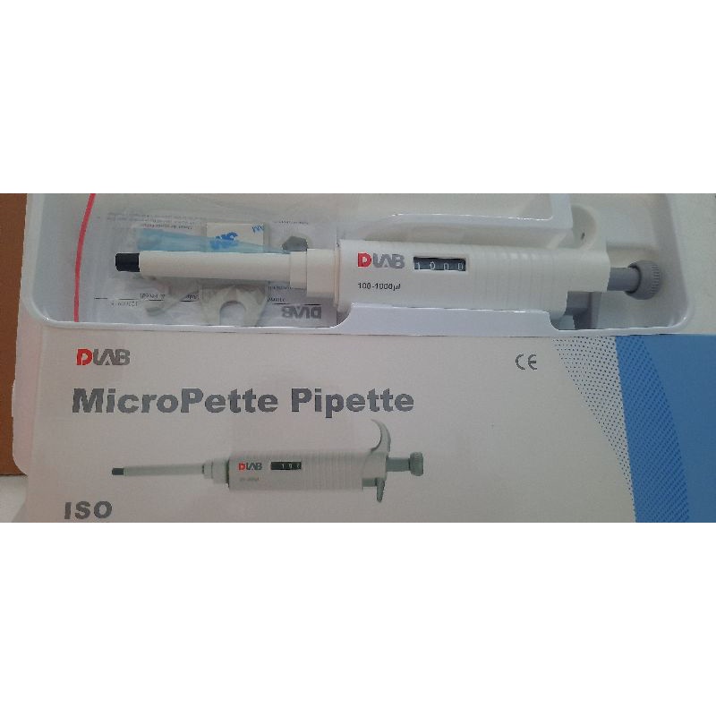 Jual Mikropipet DLAB / Micropipette DLAB Ukuran 2-20ul , 5-50ul , 100 ...