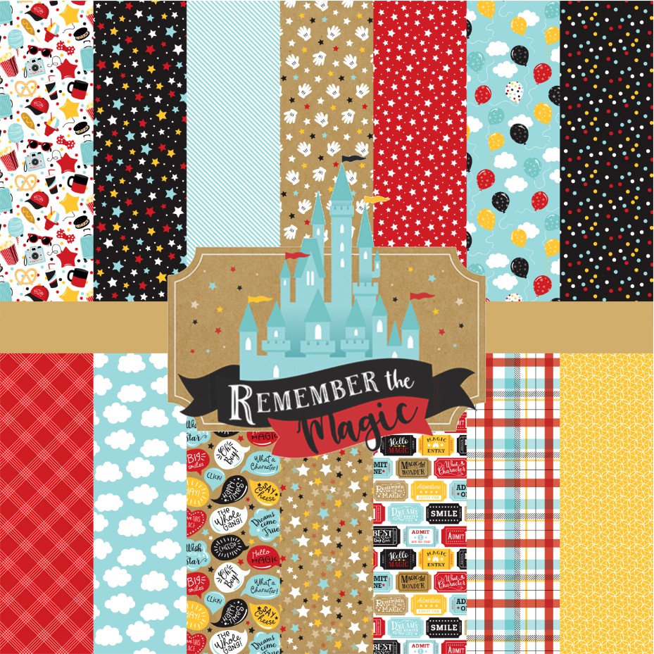 Jual SCRAPBOOK PAPER | KERTAS SCRAPBOOK MURAH | 30X30 ECHO PARK - 01 ...