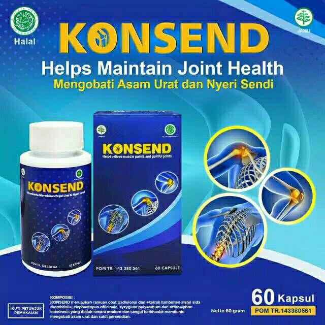 Jual ( Konsend ) Obat Persendian Tulang - Obat Sakit Otot - Pegelinu ...