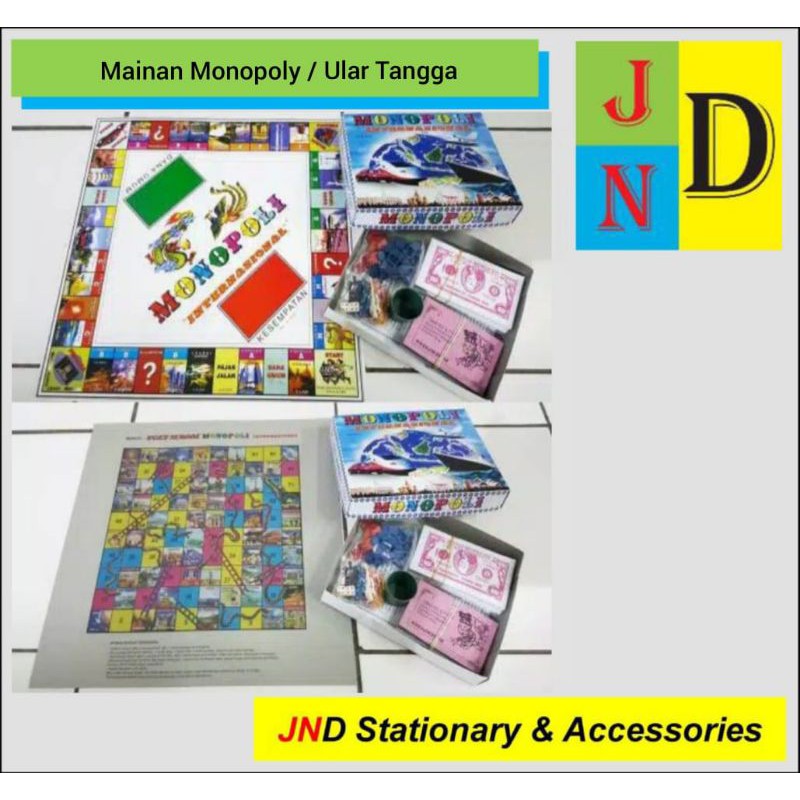 Jual Mainan Monopoly internasional / Mainan Karakter Edukasi Anak Anak ...