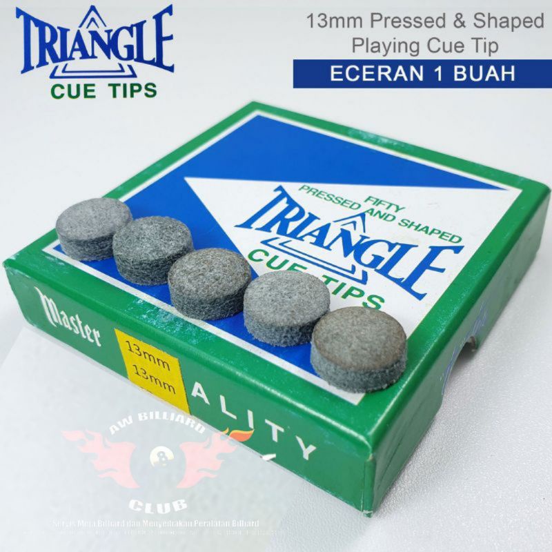 Jual Cue Tip Triangle 1 Pcs | Shopee Indonesia