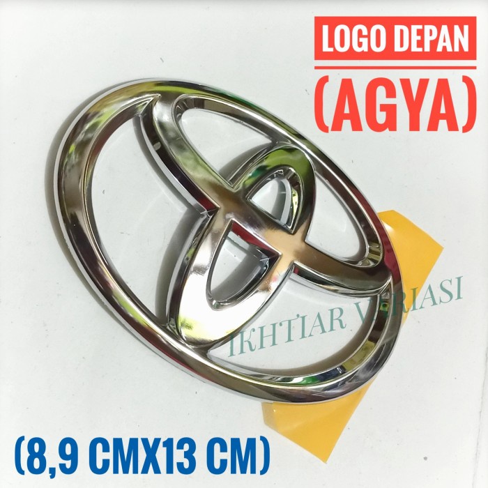 Jual Logo depan Agya lambang Toyota Agya logo robahan Agya | Shopee ...