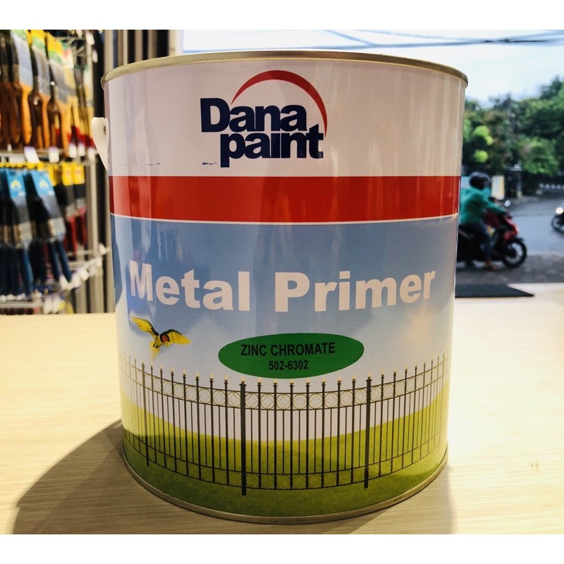 Jual ZINC CHROMATE PRIMER CAT DASAR KAYU BESI DANAPAINT | Shopee Indonesia
