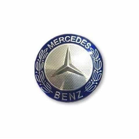 Jual emblem stir logo biru padi mercedes benz mercy 52mm steering wheel ...