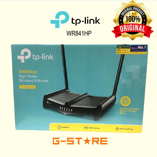 Jual TP-Link TL-WR841HP 300Mbps High Power Wireless N Router Wifi ...
