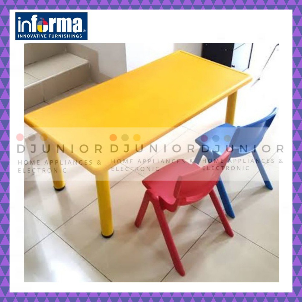 Jual YARIS - MEJA BELAJAR ANAK PANJANG / MEJA KELAS SEKOLAH TK SD ...