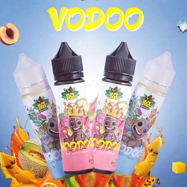 Jual VODOO PEACH MIX FRUIT 60ML 3MG BY VAPEZOO E-LIQUID VAPORIZER VAPE ...