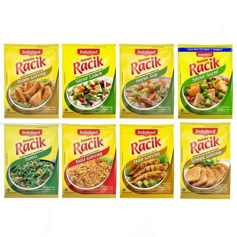 Jual Bumbu Racik Indofood ( 10 pcs x @ 20g ) | Shopee Indonesia