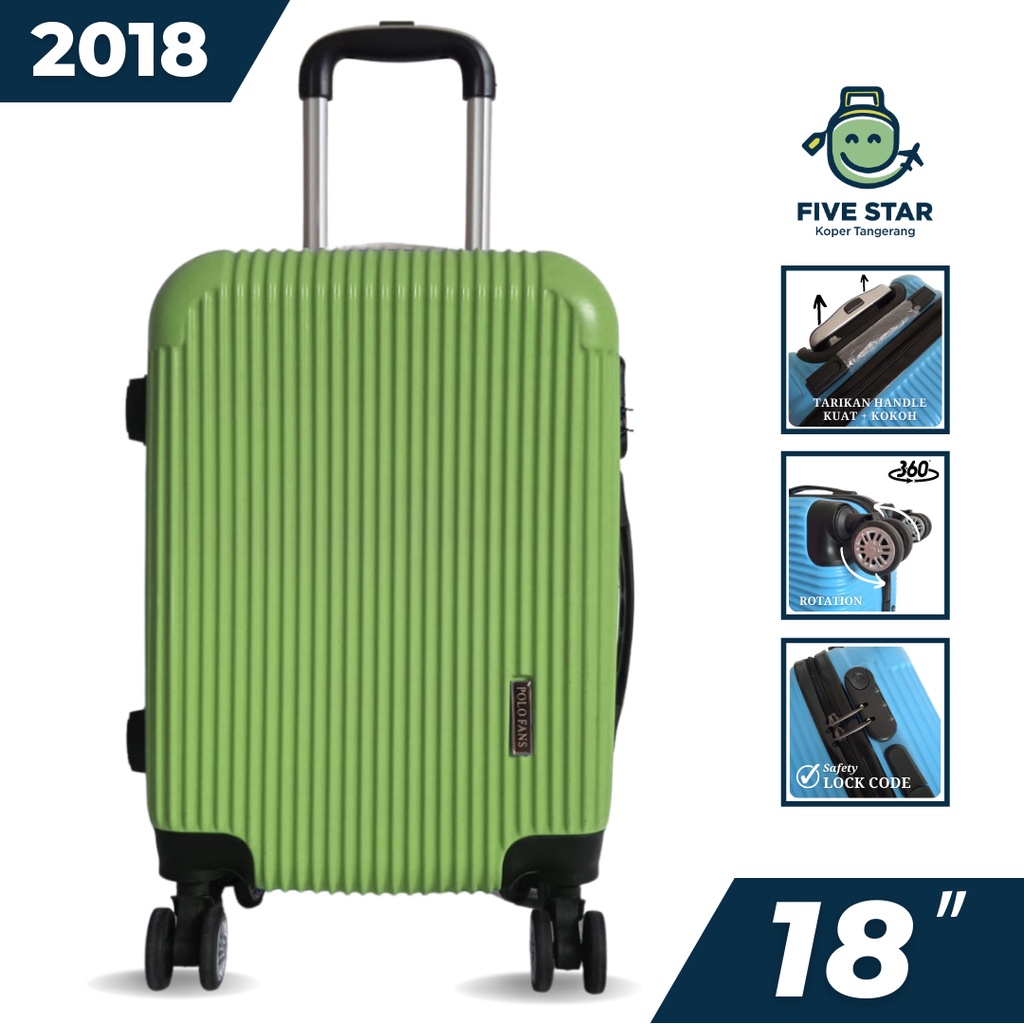 Jual Koper Kabin 18 Inch Murah Koper Polo Tipe 2018 Koper Kabin ...