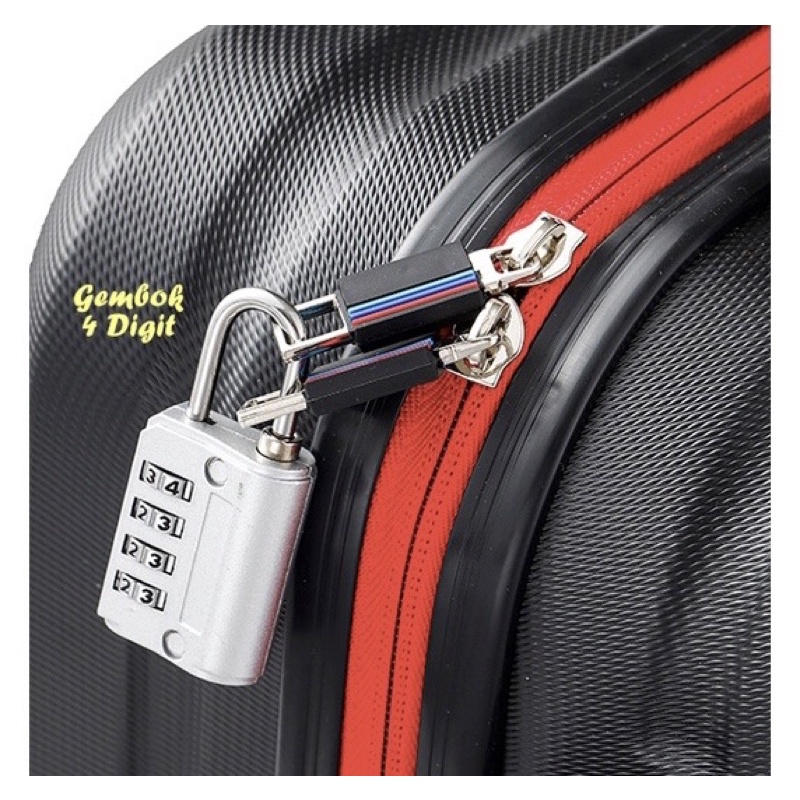 Jual Gembok 4 Digit Gembok untuk koper 4 digit lebih aman travel bag ...