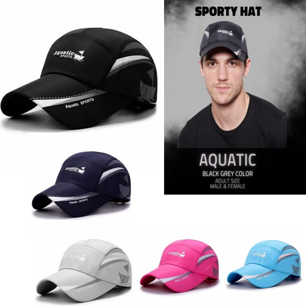 Jual TOPI AQUATIC SPORT PRIA WANITA / TOPI AQUATIC OLAHRAGA / TOPI ...
