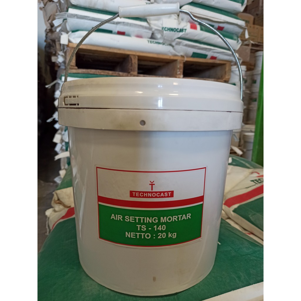 Jual 1 Pail (20Kg) Semen Tahan Api Mortar Bentuk Pasta / Air Setting ...