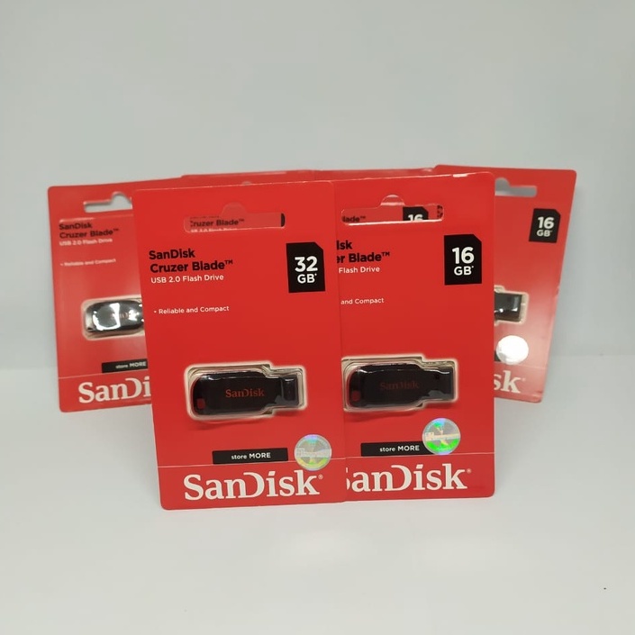 Jual Flashdisk SANDISK Cruzer Blade | Shopee Indonesia