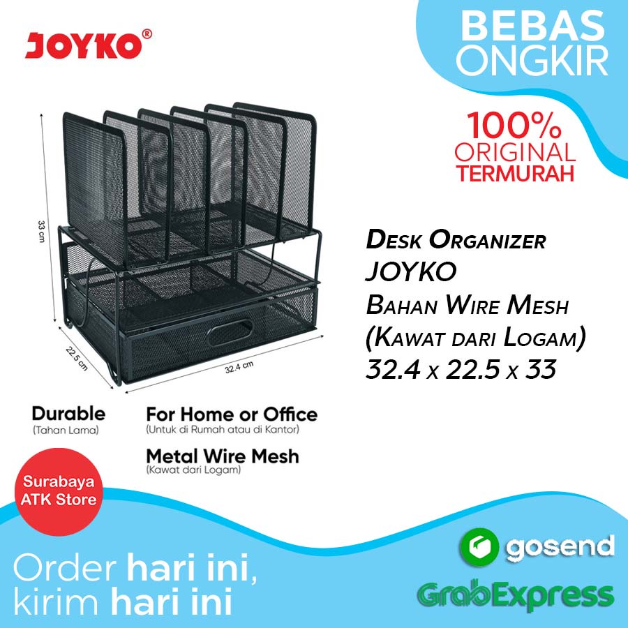 Jual Desk Organizer Joyko DO-51 Box File Document Tray Desk Set ...