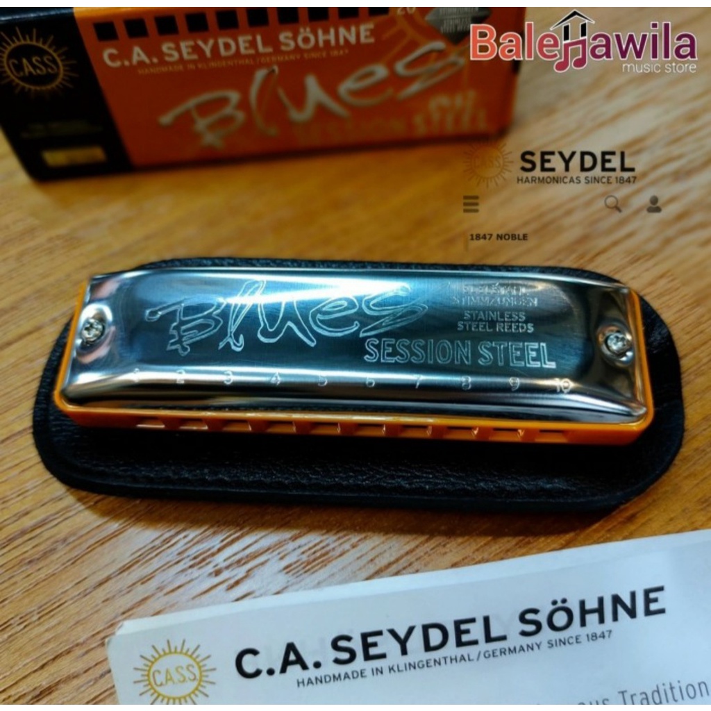 Jual Harmonika Harmonica Seydel Sohne Blues , Harmonika Seydel JR ...