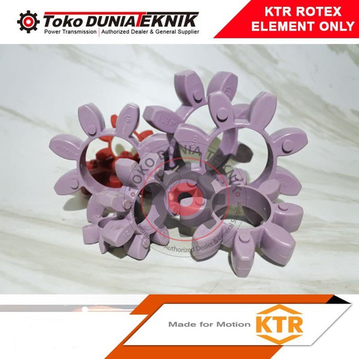 Jual GR-65 ELEMENT/ RUBBER COUPLING T-PUR PURPLE ROTEX-KTR ORIGINAL ...