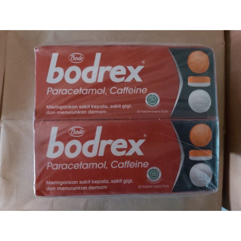 Jual Bodrex Obat Sakit Kepala 1 dus isi 20 tablet [READY] | Shopee ...