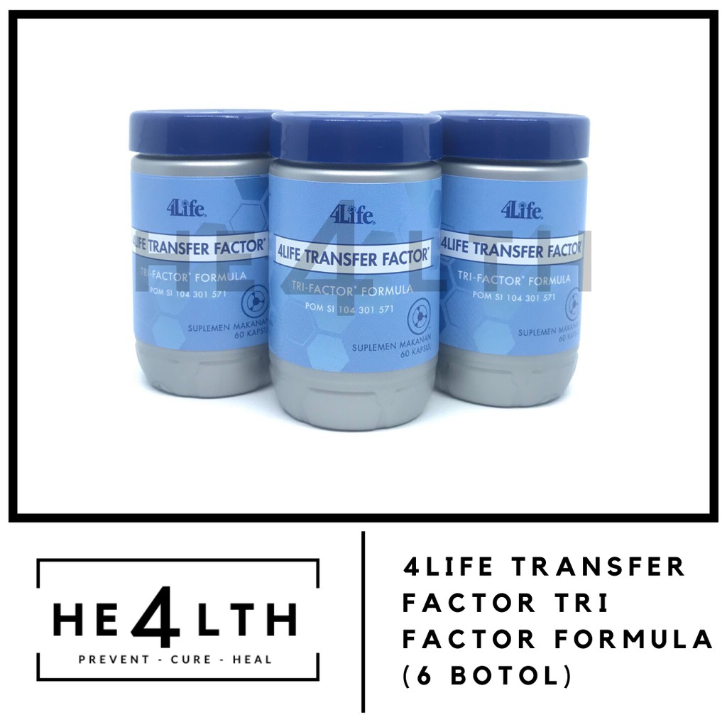 Jual [PAKET HEMAT] Transfer Factor Tri Factor Formula 4Life (Suplemen ...